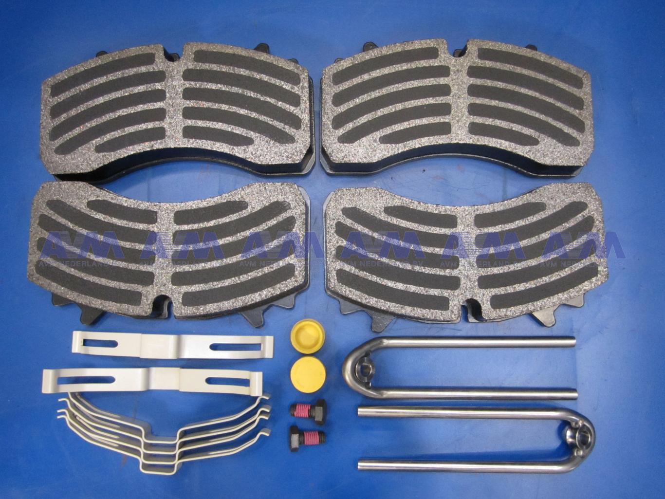 Brake pad set (4 pieces) Jurid 539 FF 20 Wabco | Jurid 539 FF 20|1